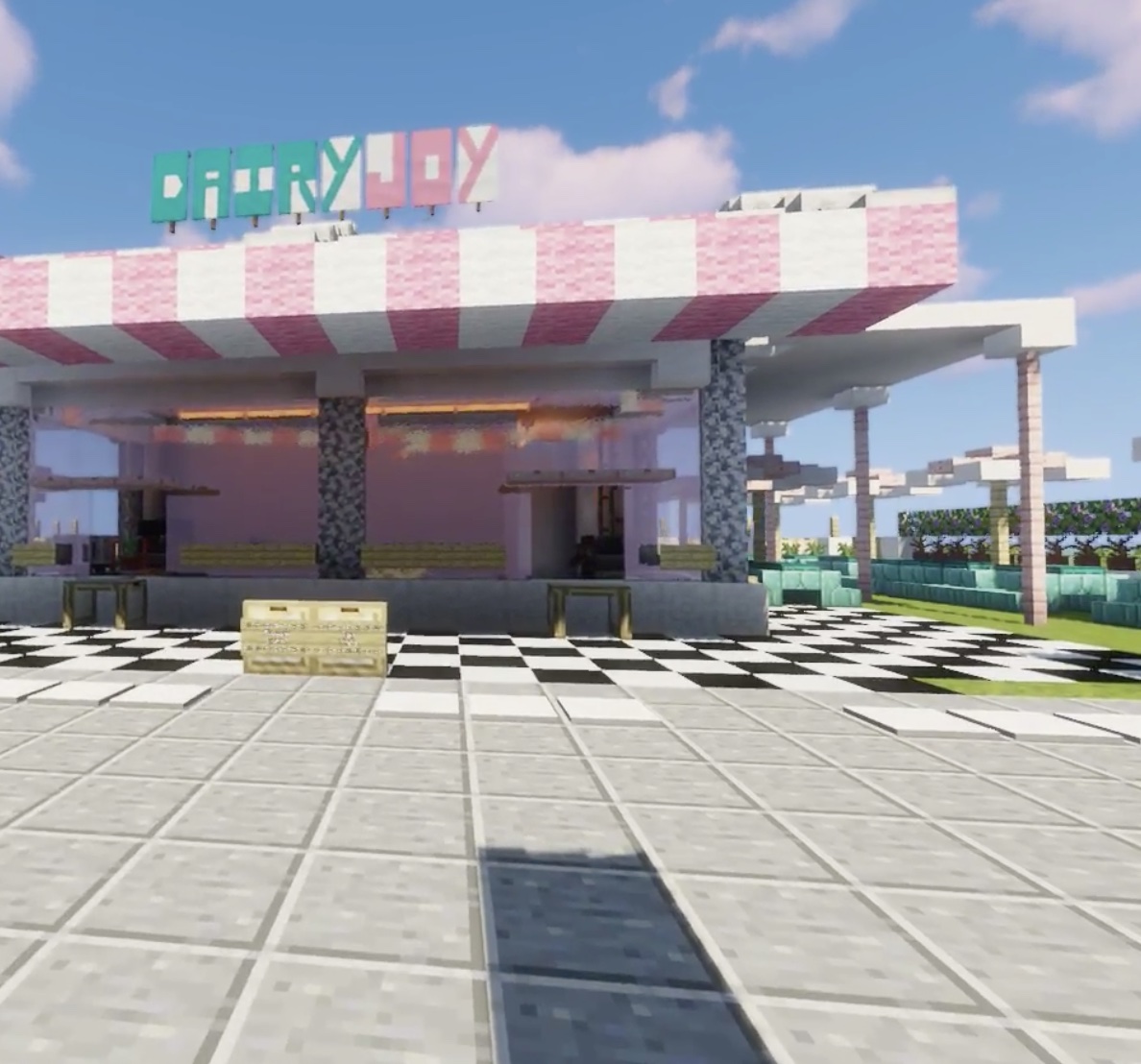 Dairy Joy's Free Minecraft World: Scoops & Pixels Unite!